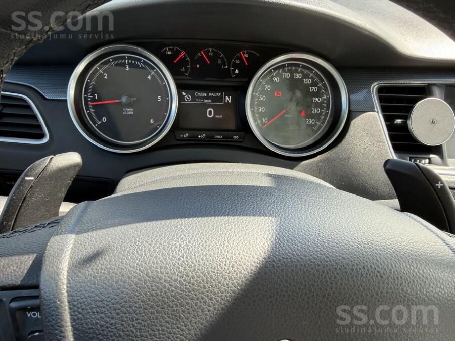 Blue Peugeot 508 2014 in Riga, with an engine capacity of 1.60 L and mileage of 279 thousand km for 3600 €, photo 10 on AUTOMOTO.COM.LV