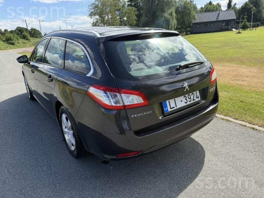Blue Peugeot 508 2014 in Riga, with an engine capacity of 1.60 L and mileage of 279 thousand km for 3600 €, photo 15 on AUTOMOTO.COM.LV