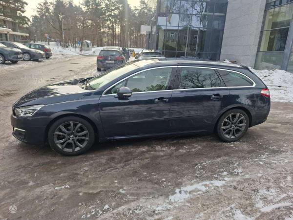 Blue Peugeot 508 2015 in Vilnius, with an engine capacity of 1.56 L and mileage of 268 thousand km for 5100 €, photo 8 on AUTOMOTO.COM.LV
