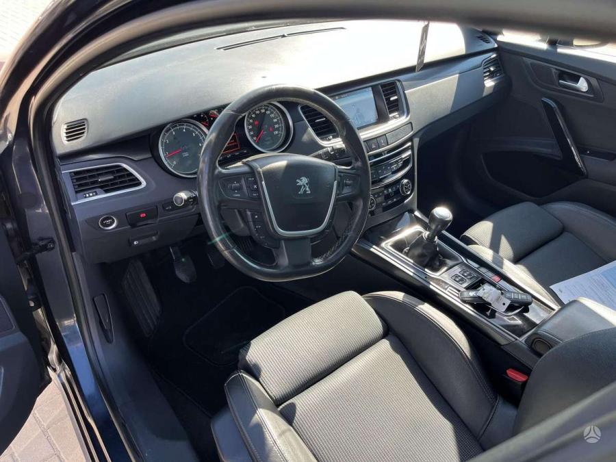 Zils Peugeot 508 2015 Tauragė, ar dzinēja tilpumu 1.60 L un nobraukumu 173 tūkst. km par 4400 €, foto 14 vietnē AUTOMOTO.COM.LV