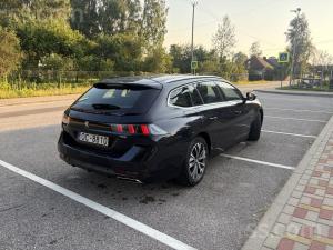 Blue Peugeot 508 2019 in Riga, with an engine capacity of 1.50 L and mileage of 277 thousand km for 8300 €, photo 5 on AUTOMOTO.COM.LV
