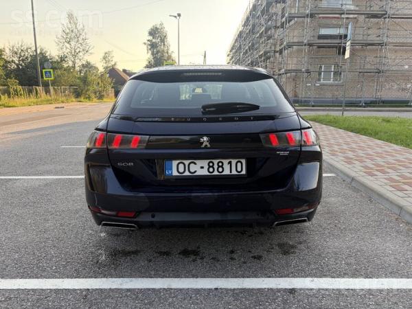 Синий Пежо 508 2019 в Рига, объемом двигателя 1.50 л и пробегом 277 тыс. км за 8300 €, фото 6 на AUTOMOTO.COM.LV