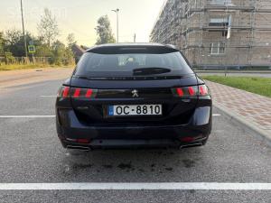 Blue Peugeot 508 2019 in Riga, with an engine capacity of 1.50 L and mileage of 277 thousand km for 8300 €, photo 7 on AUTOMOTO.COM.LV