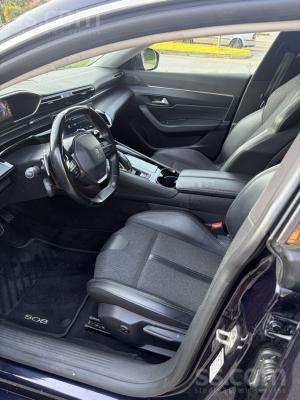 Blue Peugeot 508 2019 in Riga, with an engine capacity of 1.50 L and mileage of 277 thousand km for 8300 €, photo 9 on AUTOMOTO.COM.LV