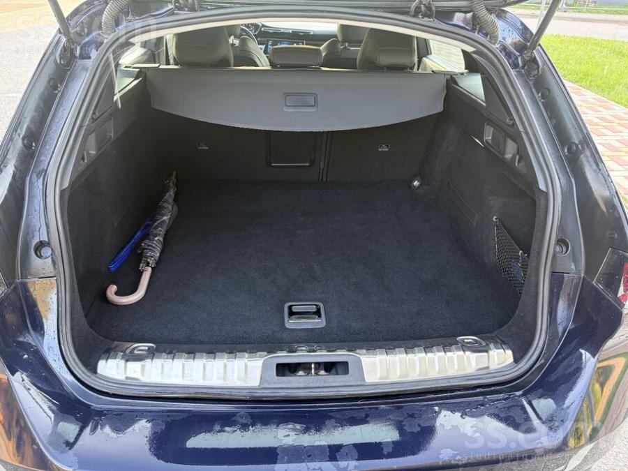 Blue Peugeot 508 2019 in Riga, with an engine capacity of 1.50 L and mileage of 277 thousand km for 8300 €, photo 13 on AUTOMOTO.COM.LV