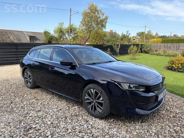 Blue Peugeot 508 2019 in Riga, with an engine capacity of 1.50 L and mileage of 283 thousand km for 8300 €, photo 1 on AUTOMOTO.COM.LV
