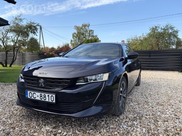 Blue Peugeot 508 2019 in Riga, with an engine capacity of 1.50 L and mileage of 283 thousand km for 8300 €, photo 9 on AUTOMOTO.COM.LV