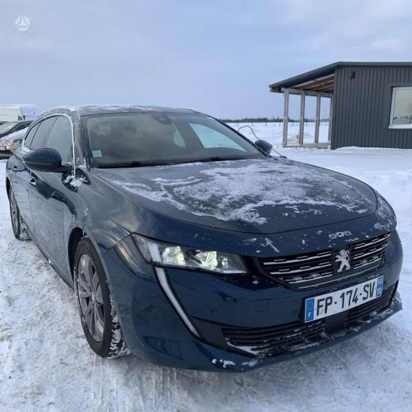 Zils Peugeot 508 2020 Viļņa, ar dzinēja tilpumu 1.50 L un nobraukumu 176 tūkst. km par 11700 €, foto 8 vietnē AUTOMOTO.COM.LV