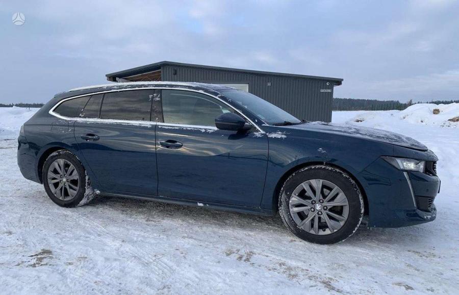 Blue Peugeot 508 2020 in Vilnius, with an engine capacity of 1.50 L and mileage of 176 thousand km for 11700 €, photo 22 on AUTOMOTO.COM.LV