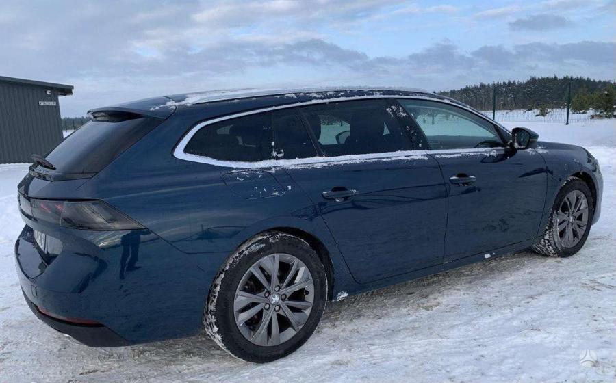 Blue Peugeot 508 2020 in Vilnius, with an engine capacity of 1.50 L and mileage of 176 thousand km for 11700 €, photo 24 on AUTOMOTO.COM.LV