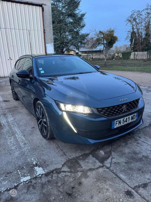Blue Peugeot 508 2020 in Vilnius, with an engine capacity of 2.00 L and mileage of 180 thousand km for 12900 €, photo 1 on AUTOMOTO.COM.LV