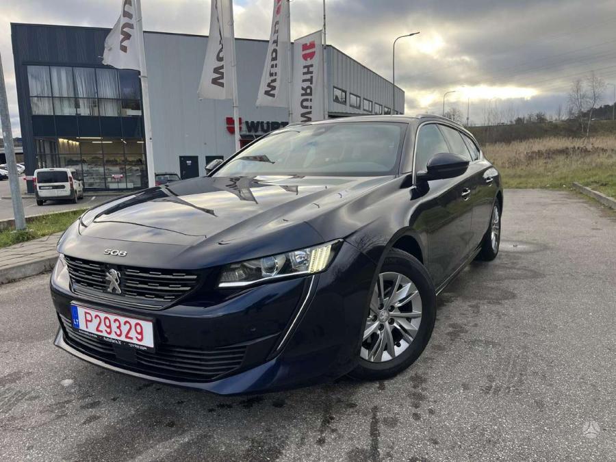 Zils Peugeot 508 2021 Viļņa, ar dzinēja tilpumu 1.50 L un nobraukumu 203 tūkst. km par 10950 €, foto 1 vietnē AUTOMOTO.COM.LV
