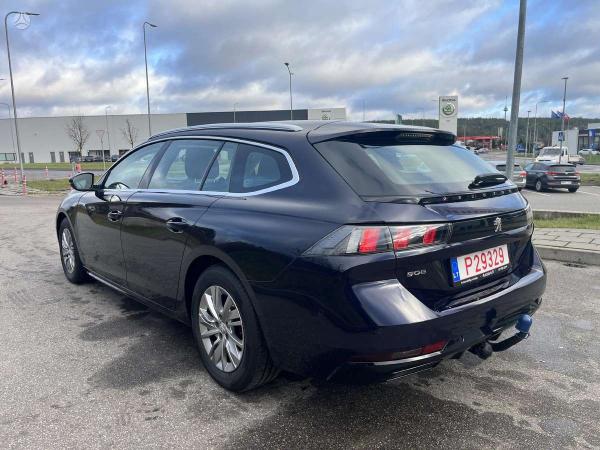 Blue Peugeot 508 2021 in Vilnius, with an engine capacity of 1.50 L and mileage of 203 thousand km for 10950 €, photo 7 on AUTOMOTO.COM.LV