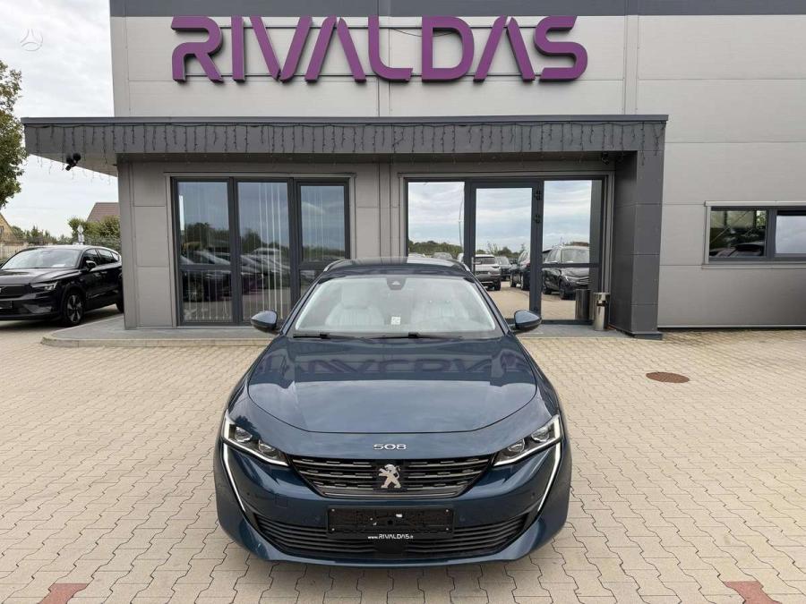 Blue Peugeot 508 2021 in Siauliai, with an engine capacity of 1.60 L and mileage of 169 thousand km for 14990 €, photo 1 on AUTOMOTO.COM.LV