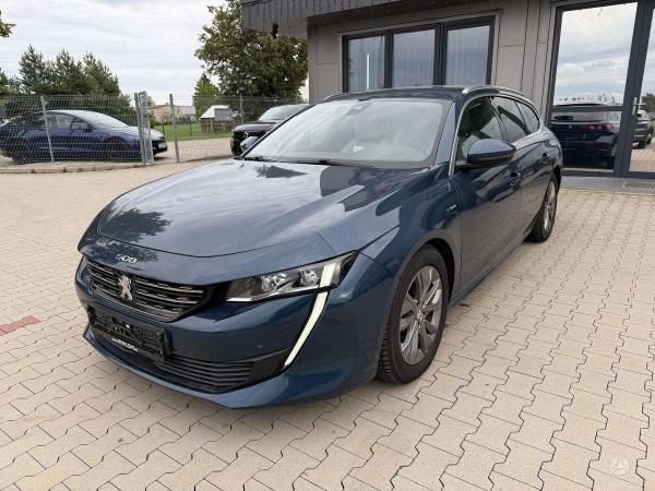Blue Peugeot 508 2021 in Siauliai, with an engine capacity of 1.60 L and mileage of 169 thousand km for 14990 €, photo 3 on AUTOMOTO.COM.LV