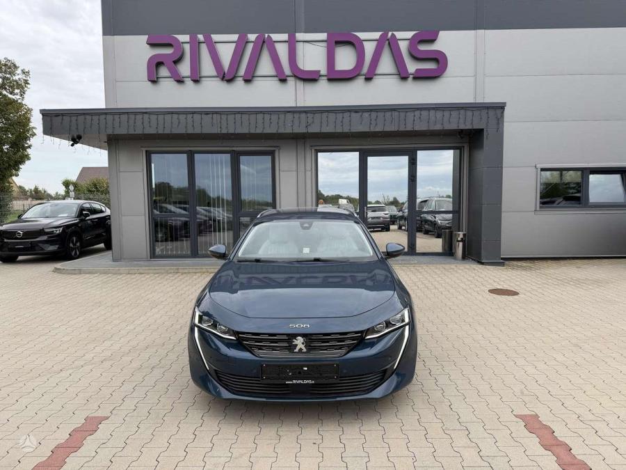 Blue Peugeot 508 2021 in Siauliai, with an engine capacity of 1.60 L and mileage of 169 thousand km for 14990 €, photo 5 on AUTOMOTO.COM.LV