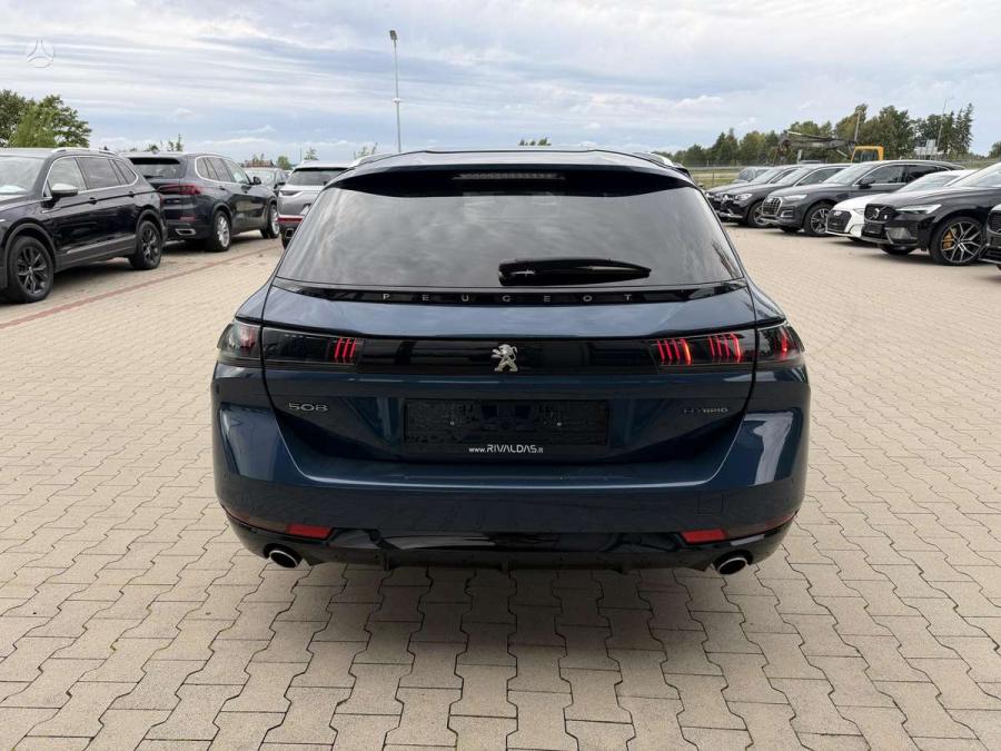 Blue Peugeot 508 2021 in Siauliai, with an engine capacity of 1.60 L and mileage of 169 thousand km for 14990 €, photo 10 on AUTOMOTO.COM.LV