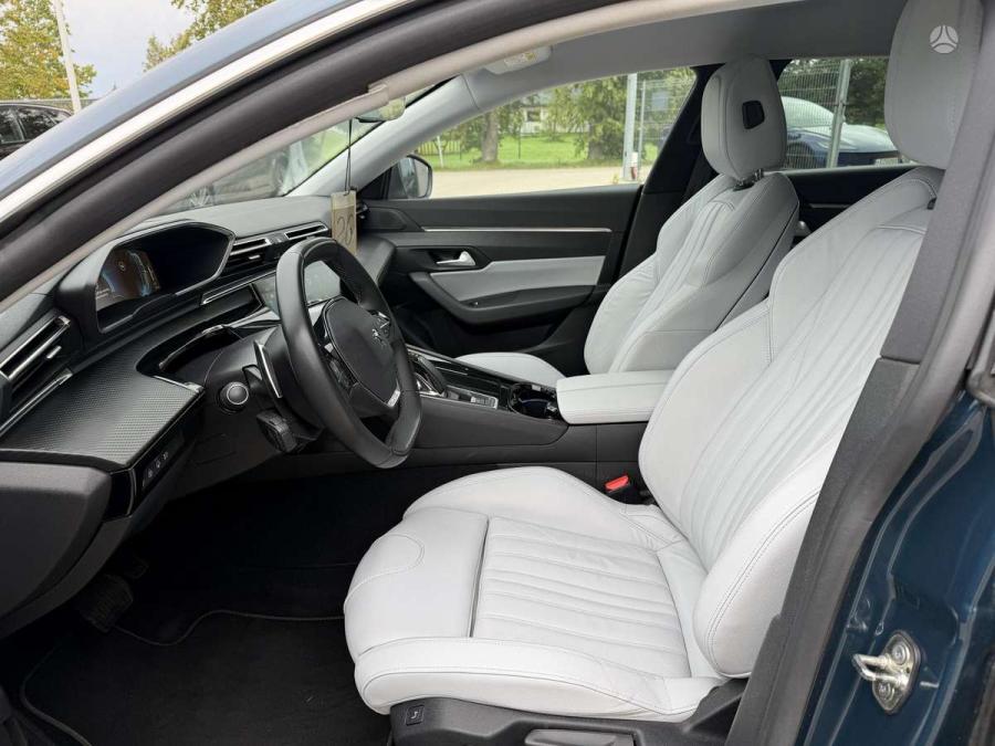 Blue Peugeot 508 2021 in Siauliai, with an engine capacity of 1.60 L and mileage of 169 thousand km for 14990 €, photo 14 on AUTOMOTO.COM.LV