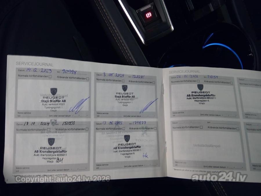 Blue Peugeot 508 2022 in Parnu, with an engine capacity of 1.60 L and mileage of 211 thousand km for 11999 €, photo 4 on AUTOMOTO.COM.LV