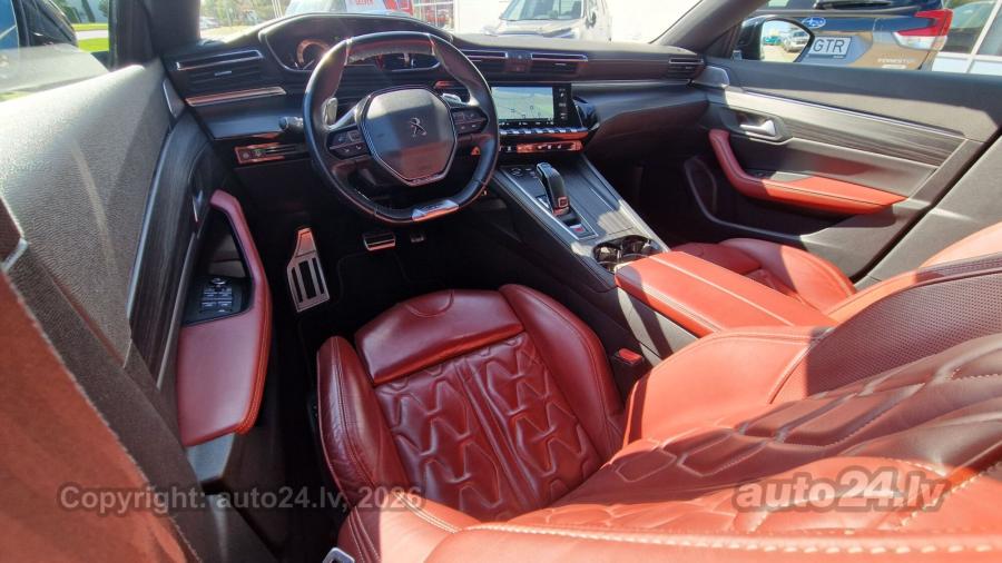Blue Peugeot 508 2022 in Parnu, with an engine capacity of 1.20 L and mileage of 41 thousand km for 21900 €, photo 8 on AUTOMOTO.COM.LV