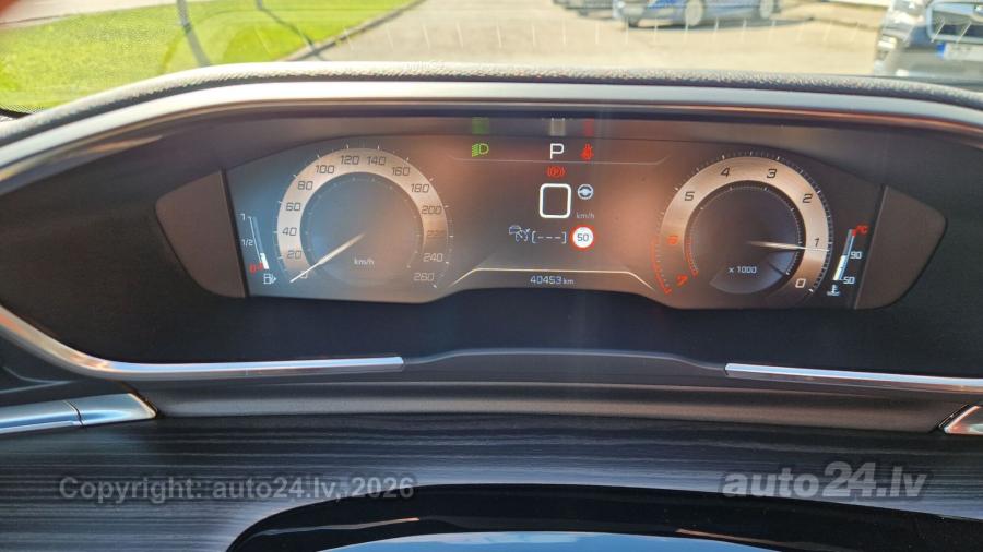 Blue Peugeot 508 2022 in Parnu, with an engine capacity of 1.20 L and mileage of 41 thousand km for 21900 €, photo 10 on AUTOMOTO.COM.LV