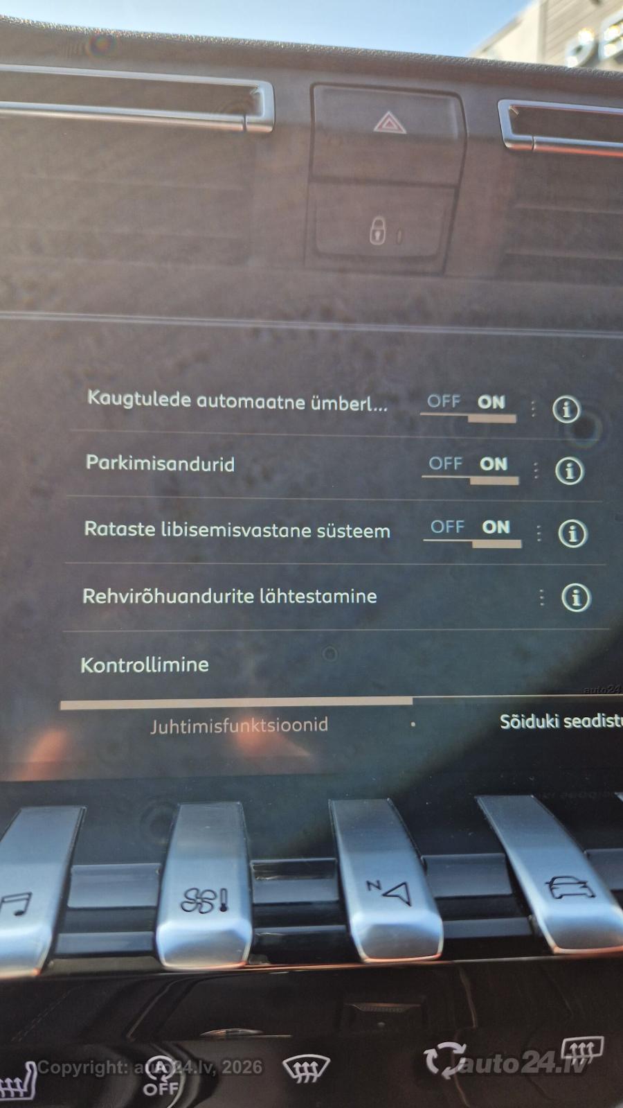 Blue Peugeot 508 2022 in Parnu, with an engine capacity of 1.20 L and mileage of 41 thousand km for 21900 €, photo 17 on AUTOMOTO.COM.LV