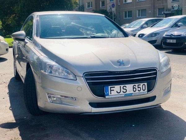 Brown Peugeot 508 2011 in Vilnius, with an engine capacity of 2.00 L and mileage of 0 thousand km for 2350 €, photo 4 on AUTOMOTO.COM.LV