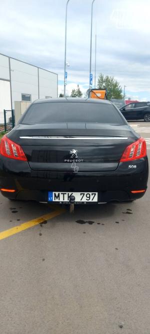 Brown Peugeot 508 2012 in Vilnius, with an engine capacity of 1.60 L and mileage of 215 thousand km for 3300 €, photo 10 on AUTOMOTO.COM.LV