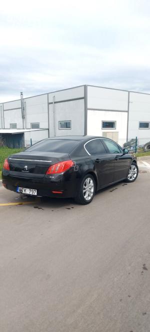 Brown Peugeot 508 2012 in Vilnius, with an engine capacity of 1.60 L and mileage of 215 thousand km for 3300 €, photo 12 on AUTOMOTO.COM.LV