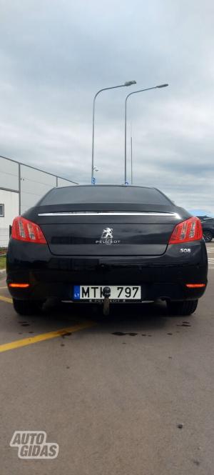 Brown Peugeot 508 2012 in Vilnius, with an engine capacity of 1.60 L and mileage of 215 thousand km for 3300 €, photo 13 on AUTOMOTO.COM.LV