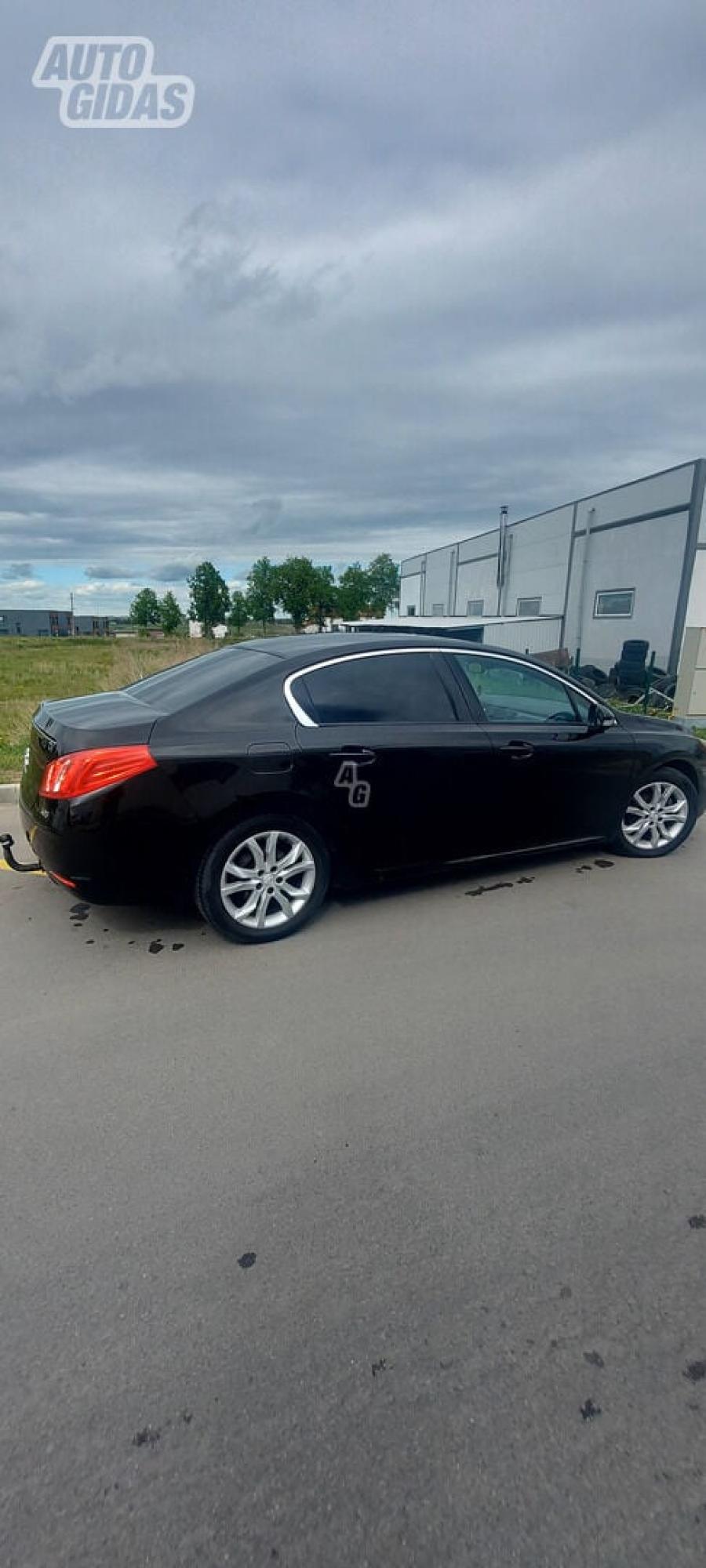 Brown Peugeot 508 2012 in Vilnius, with an engine capacity of 1.60 L and mileage of 215 thousand km for 3300 €, photo 14 on AUTOMOTO.COM.LV