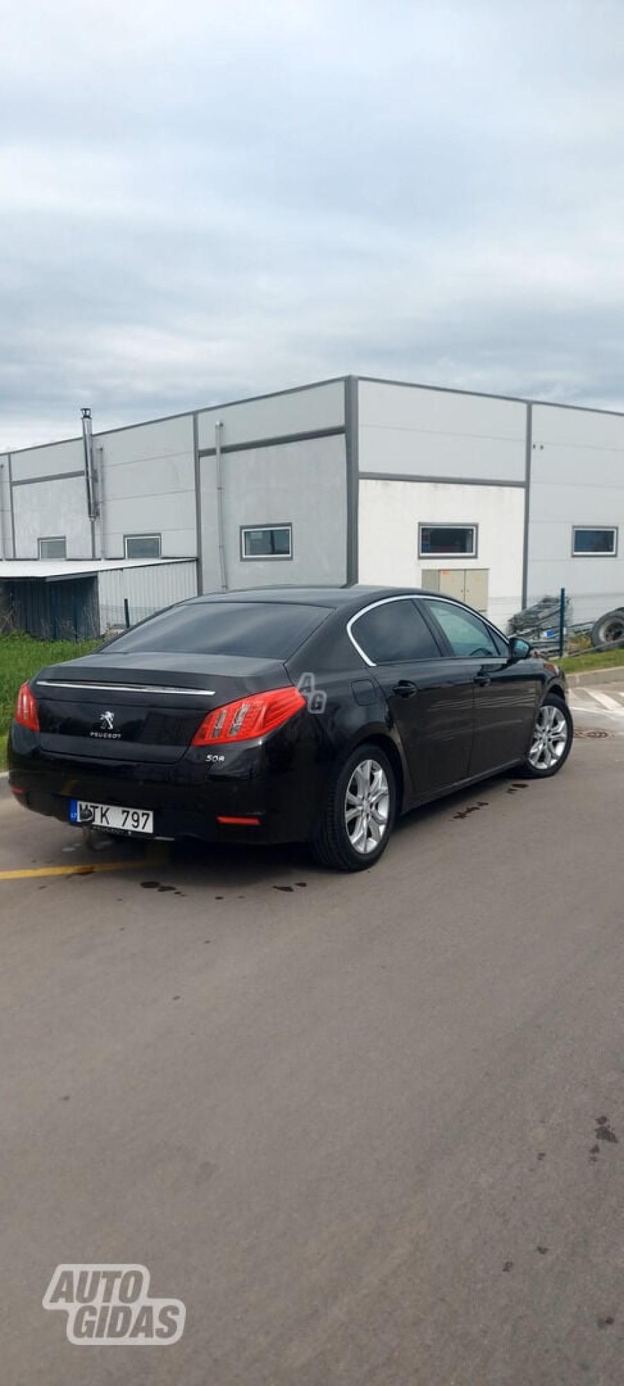 Brown Peugeot 508 2012 in Vilnius, with an engine capacity of 1.60 L and mileage of 215 thousand km for 3300 €, photo 15 on AUTOMOTO.COM.LV