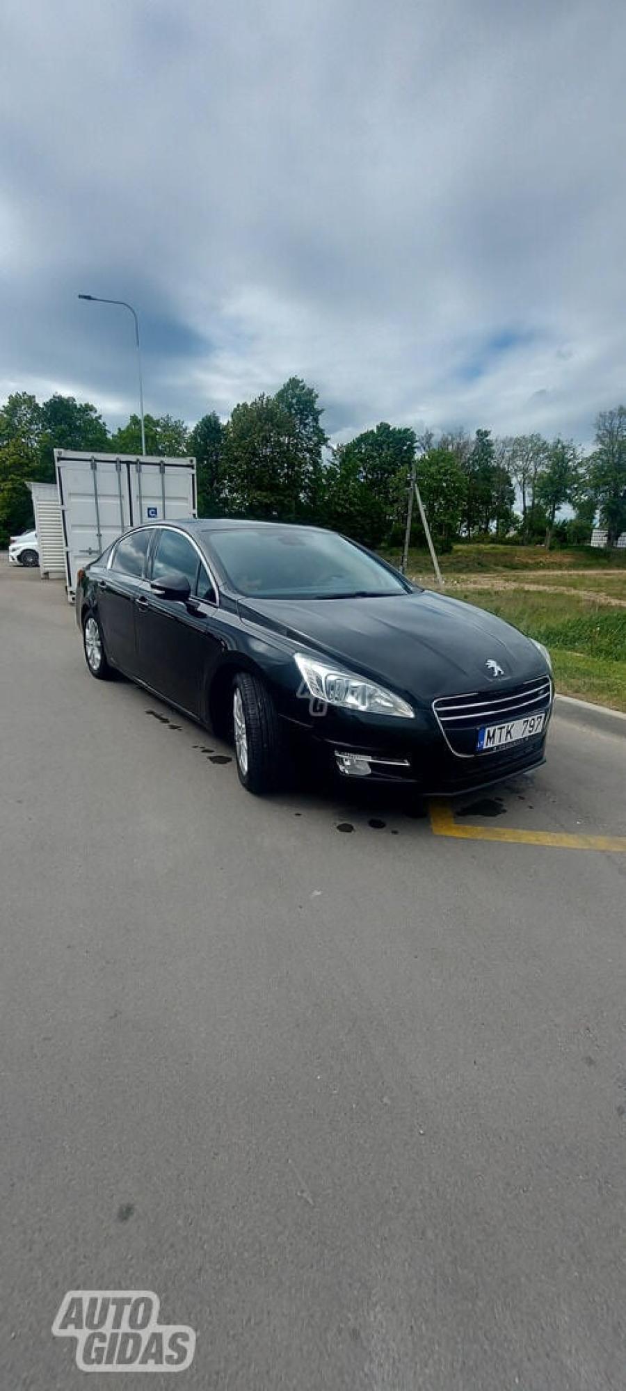 Brown Peugeot 508 2012 in Vilnius, with an engine capacity of 1.60 L and mileage of 215 thousand km for 3300 €, photo 16 on AUTOMOTO.COM.LV