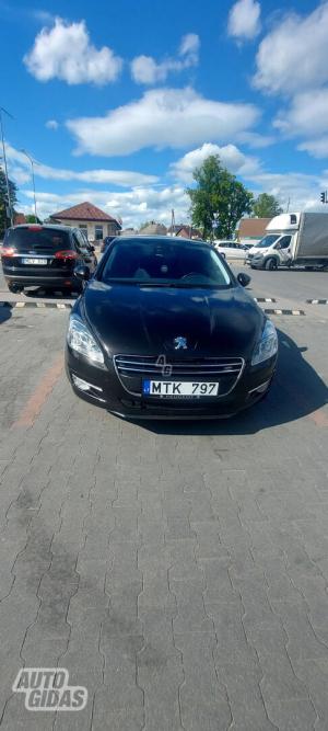 Brown Peugeot 508 2012 in Vilnius, with an engine capacity of 1.60 L and mileage of 215 thousand km for 3300 €, photo 20 on AUTOMOTO.COM.LV