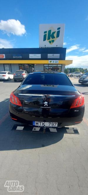 Brown Peugeot 508 2012 in Vilnius, with an engine capacity of 1.60 L and mileage of 215 thousand km for 3300 €, photo 23 on AUTOMOTO.COM.LV