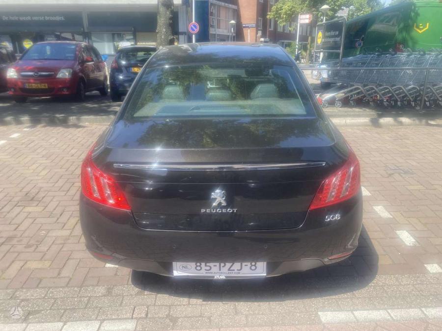 Brown Peugeot 508 2012 in Alytus, with an engine capacity of 1.60 L and mileage of 220 thousand km for 3500 €, photo 6 on AUTOMOTO.COM.LV