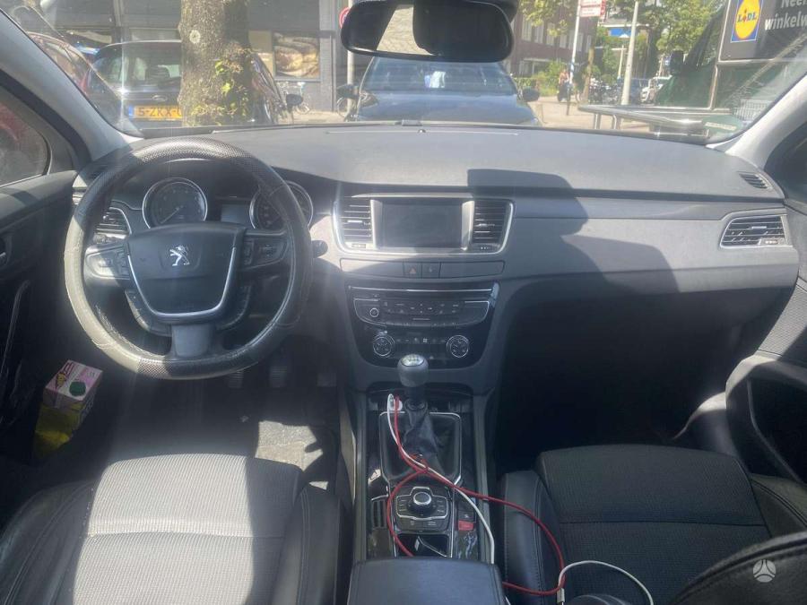 Brown Peugeot 508 2012 in Alytus, with an engine capacity of 1.60 L and mileage of 220 thousand km for 3500 €, photo 17 on AUTOMOTO.COM.LV