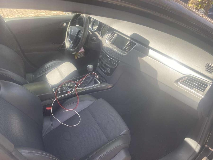Brown Peugeot 508 2012 in Alytus, with an engine capacity of 1.60 L and mileage of 220 thousand km for 3500 €, photo 19 on AUTOMOTO.COM.LV