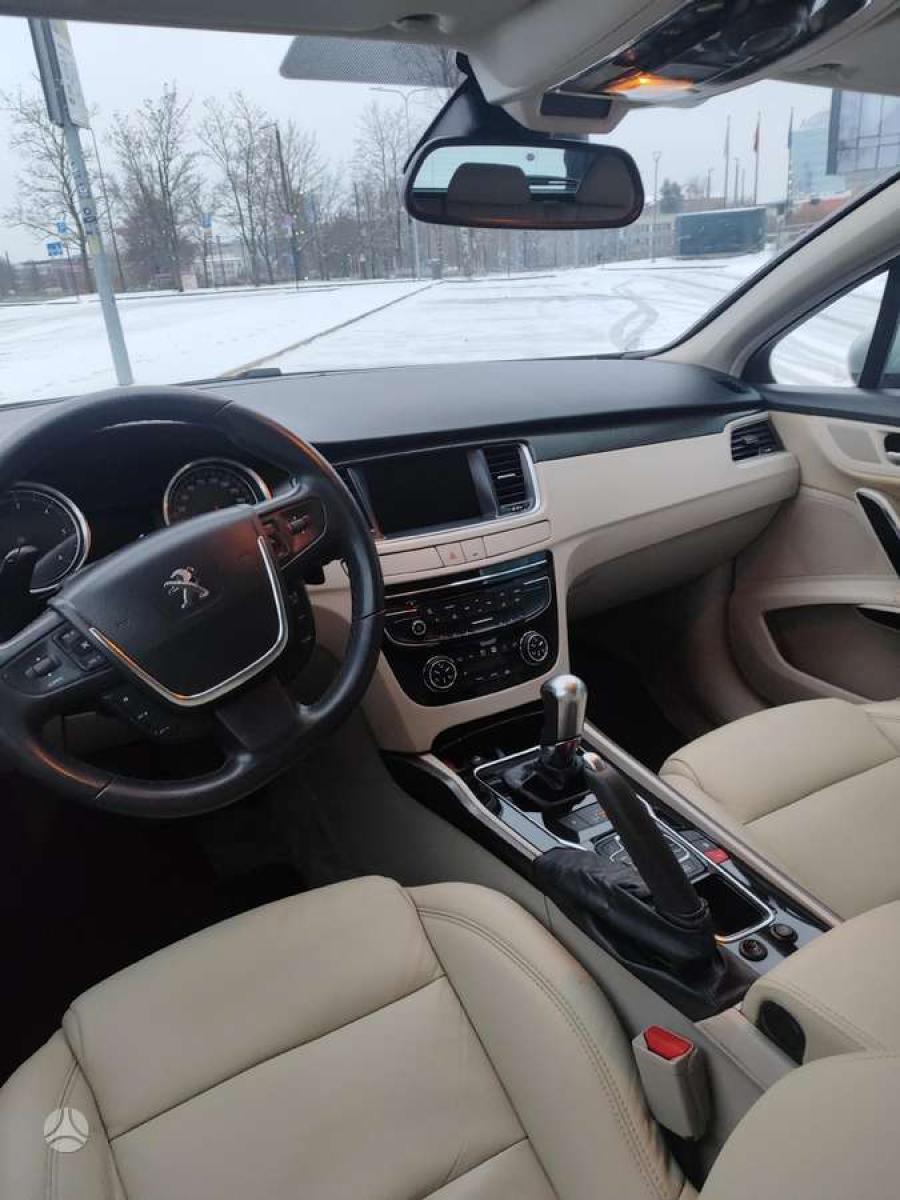 Brūns Peugeot 508 2011 Viļņa, ar dzinēja tilpumu 1.60 L un nobraukumu 311 tūkst. km par 3300 €, foto 12 vietnē AUTOMOTO.COM.LV