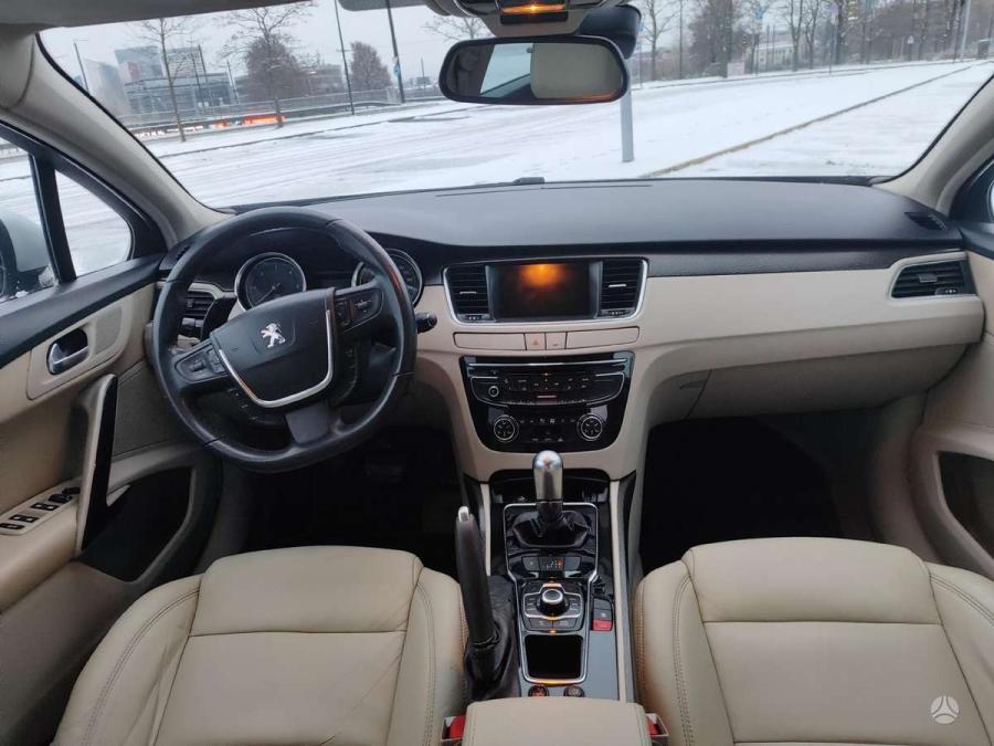 Brūns Peugeot 508 2011 Viļņa, ar dzinēja tilpumu 1.60 L un nobraukumu 311 tūkst. km par 3300 €, foto 13 vietnē AUTOMOTO.COM.LV