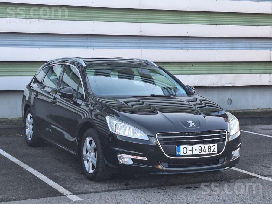 Brown Peugeot 508 2011 in Riga, with an engine capacity of 1.60 L and mileage of 201 thousand km for 4400 €, photo 4 on AUTOMOTO.COM.LV