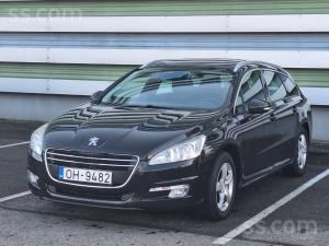 Brown Peugeot 508 2011 in Riga, with an engine capacity of 1.60 L and mileage of 201 thousand km for 4400 €, photo 5 on AUTOMOTO.COM.LV