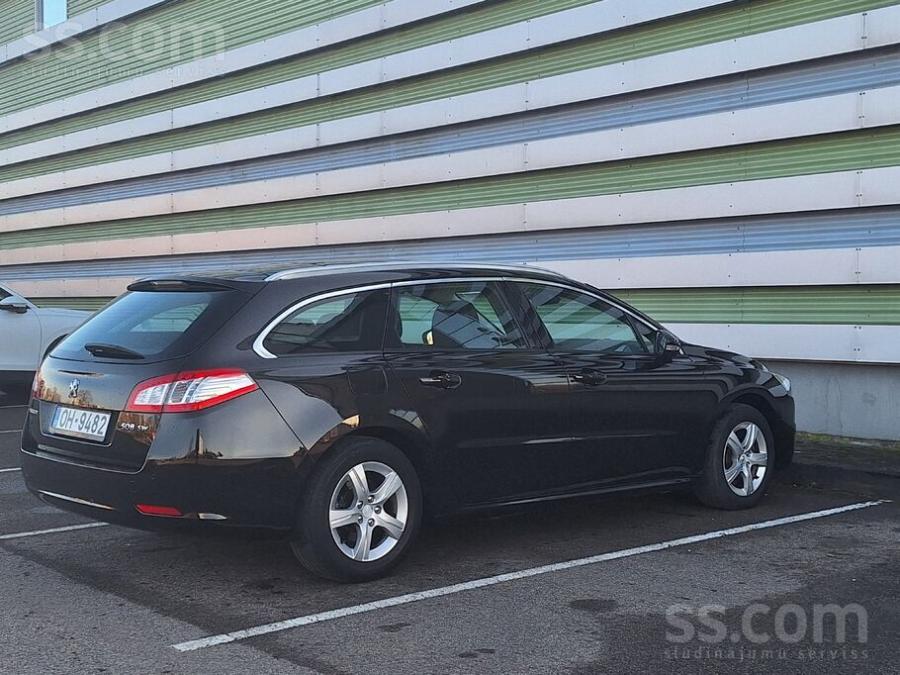 Brown Peugeot 508 2011 in Riga, with an engine capacity of 1.60 L and mileage of 201 thousand km for 4400 €, photo 9 on AUTOMOTO.COM.LV
