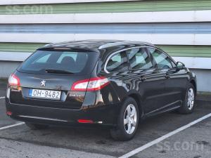 Brown Peugeot 508 2011 in Riga, with an engine capacity of 1.60 L and mileage of 201 thousand km for 4400 €, photo 10 on AUTOMOTO.COM.LV