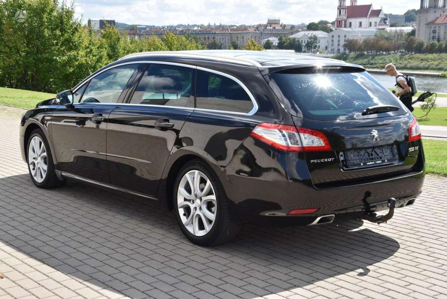 Brūns Peugeot 508 2011 Viļņa, ar dzinēja tilpumu 2.18 L un nobraukumu 289 tūkst. km par 4200 €, foto 8 vietnē AUTOMOTO.COM.LV