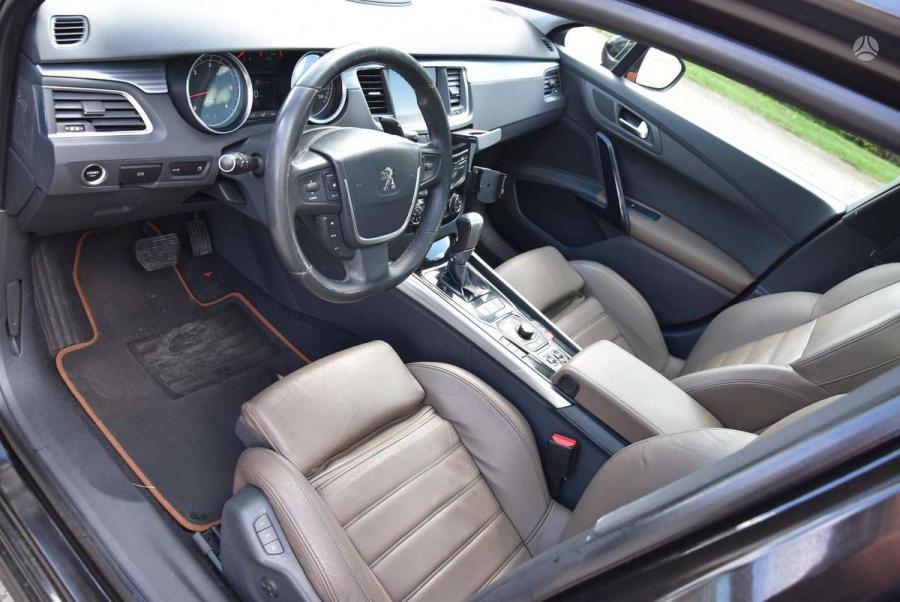 Brūns Peugeot 508 2011 Viļņa, ar dzinēja tilpumu 2.18 L un nobraukumu 289 tūkst. km par 4200 €, foto 10 vietnē AUTOMOTO.COM.LV
