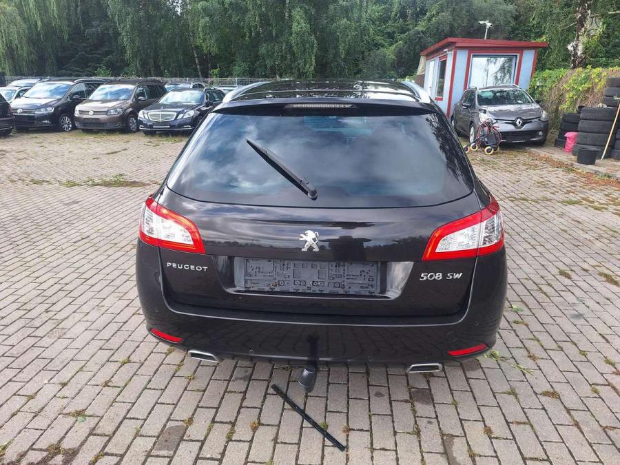 Brown Peugeot 508 2011 in Marijampole, with an engine capacity of 2.18 L and mileage of 251 thousand km for 4700 €, photo 8 on AUTOMOTO.COM.LV