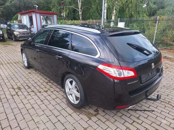 Brown Peugeot 508 2011 in Marijampole, with an engine capacity of 2.18 L and mileage of 251 thousand km for 4700 €, photo 9 on AUTOMOTO.COM.LV
