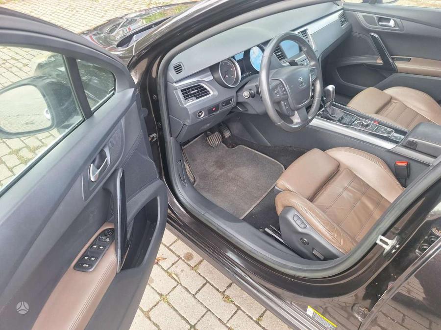 Brown Peugeot 508 2011 in Marijampole, with an engine capacity of 2.18 L and mileage of 251 thousand km for 4700 €, photo 17 on AUTOMOTO.COM.LV