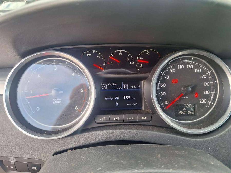 Brown Peugeot 508 2011 in Marijampole, with an engine capacity of 2.18 L and mileage of 251 thousand km for 4700 €, photo 24 on AUTOMOTO.COM.LV